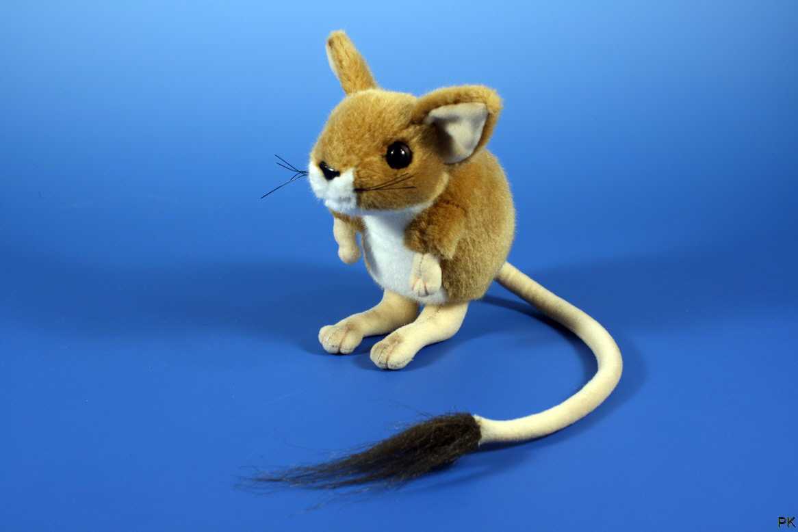 Plüschtier Maus/ Springmaus "little Speedy"